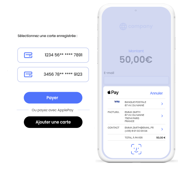 Smart payment page - CentralPay